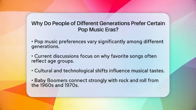 Pod - Why Do People Of Different Generations Prefe…