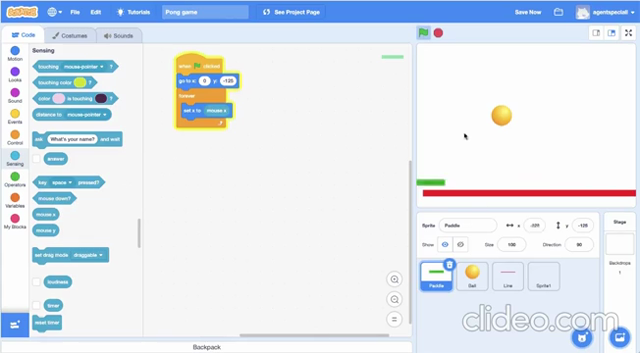 Pod - Scratch Jeu Rebond