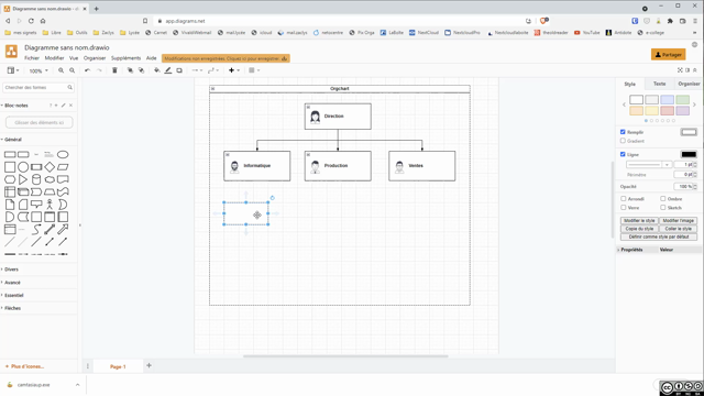 Pod - Créer Un Organigramme Rapidement Avec Draw.Io